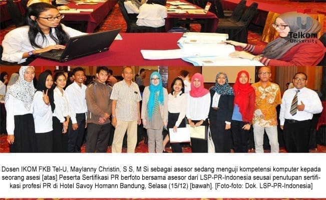 The Alumni of IKOM FKB Tel-U Attended PR Professional Certification ...