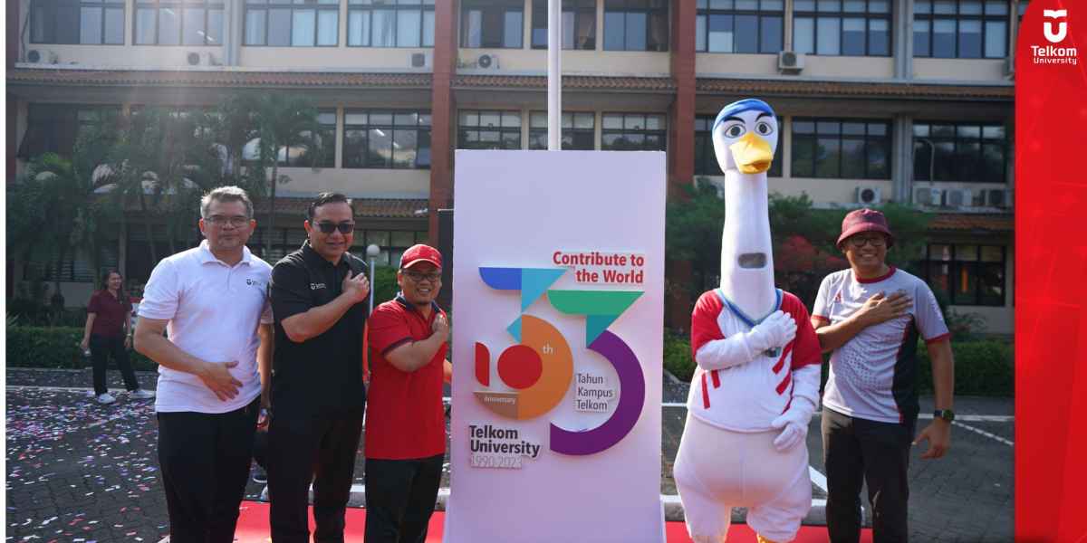 Telkom University Resmikan Logo Ulang Tahun ke-33 - Telkom University