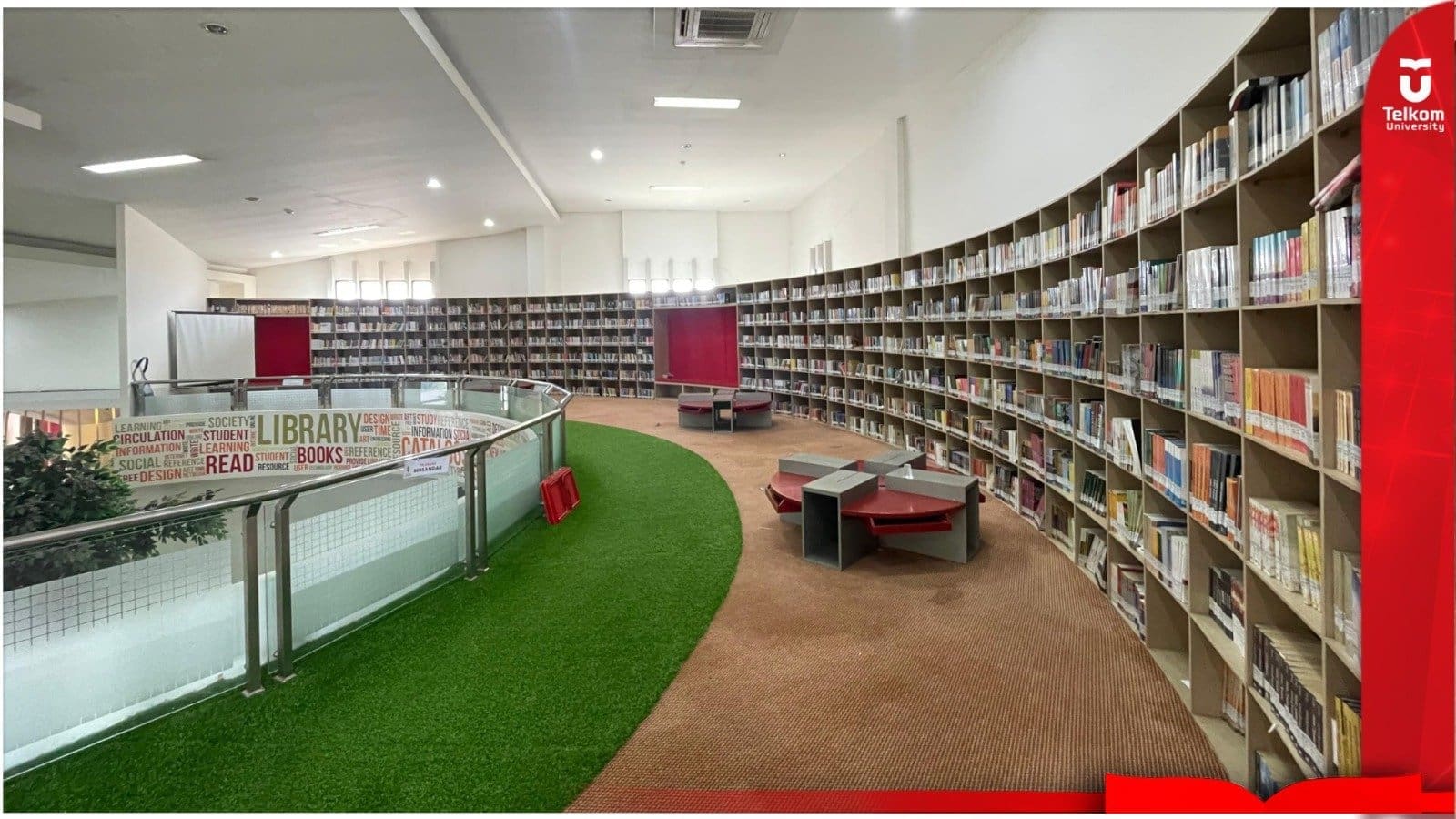 Rekomendasi Area Belajar di Open Library Telkom University - Telkom University