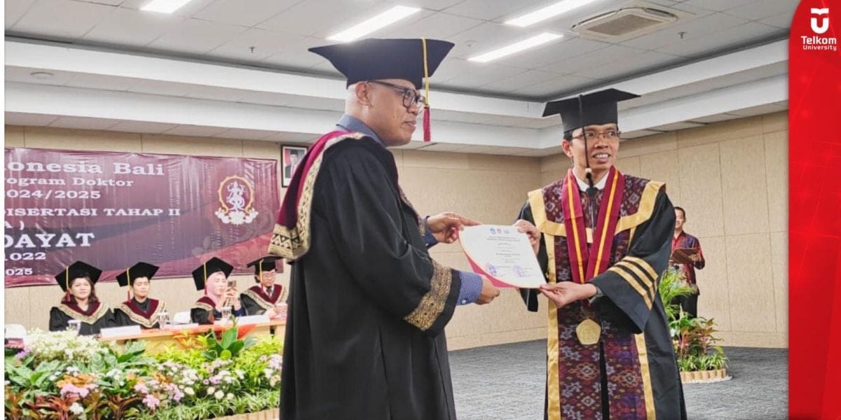 Dosen FIK Telkom University Raih Gelar Doktor dari ISI Bali dengan ...