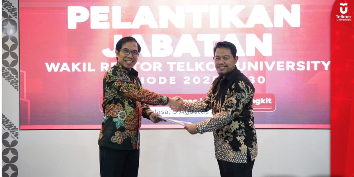 Telkom University Lantik Wakil Rektor Bidang Sumber Daya - Telkom University